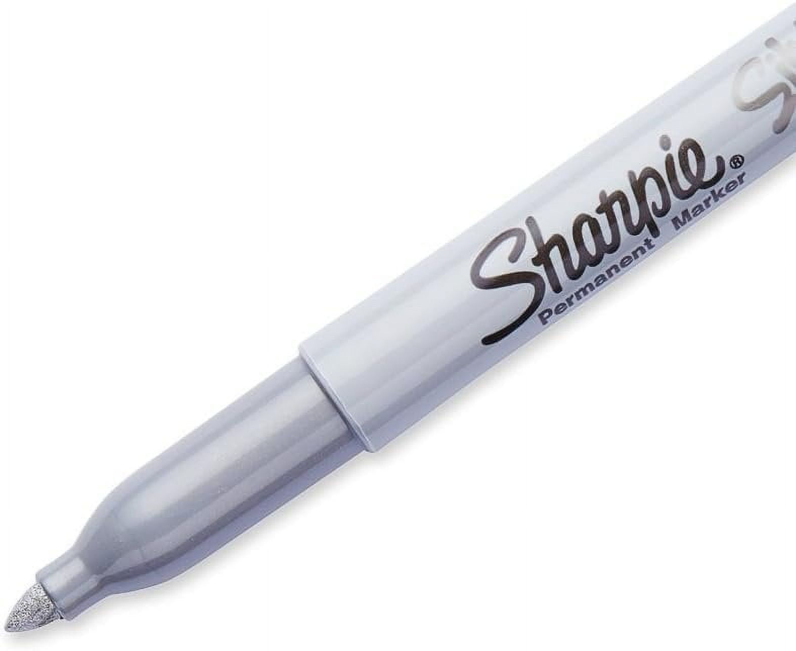 Sharpie, 39108PP, Metallic Fine Point Permanent Markers, 2/Pack, Sold ...