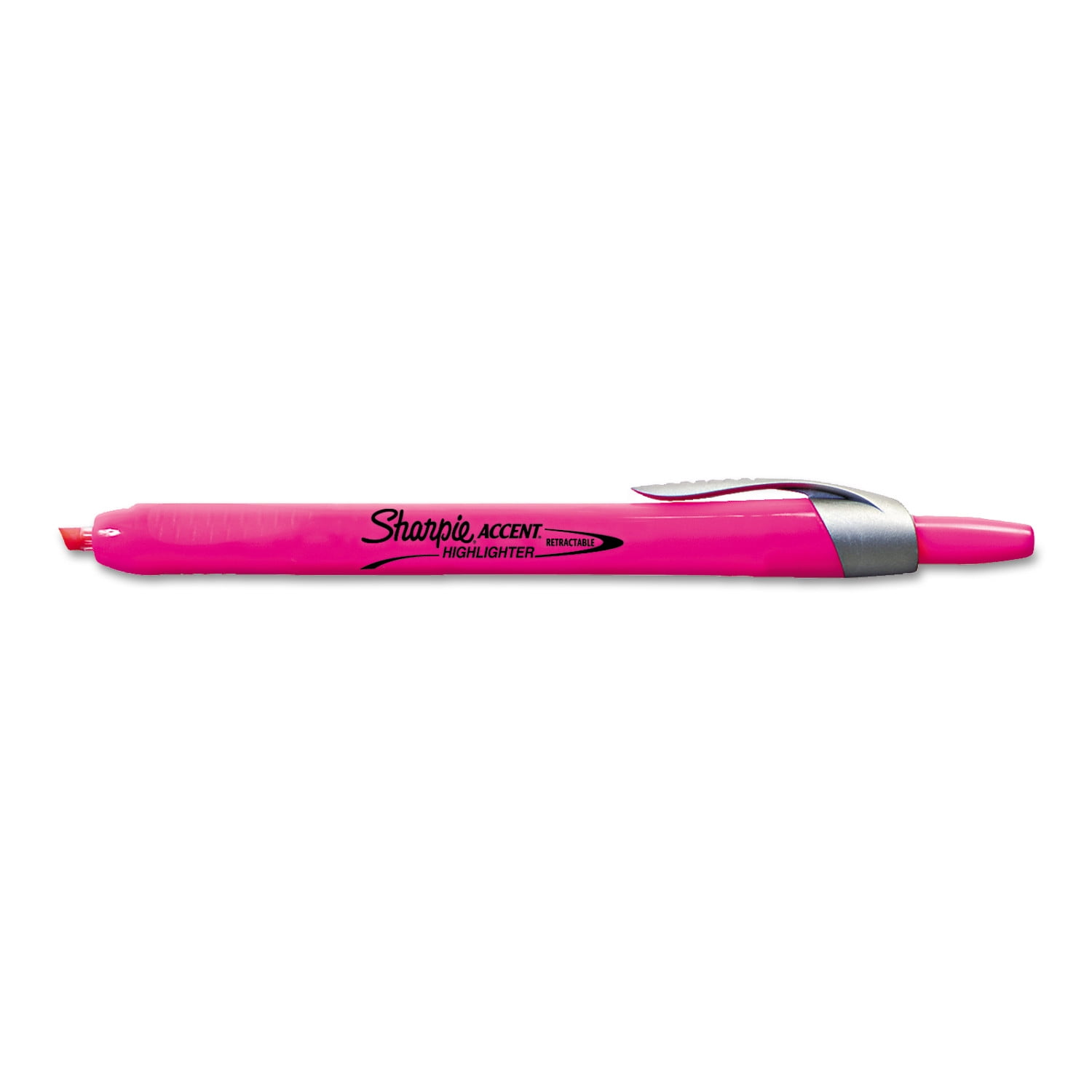 Sharpie Accent Retractable Highlighters, Narrow Chisel Tip, Fluorescent ...