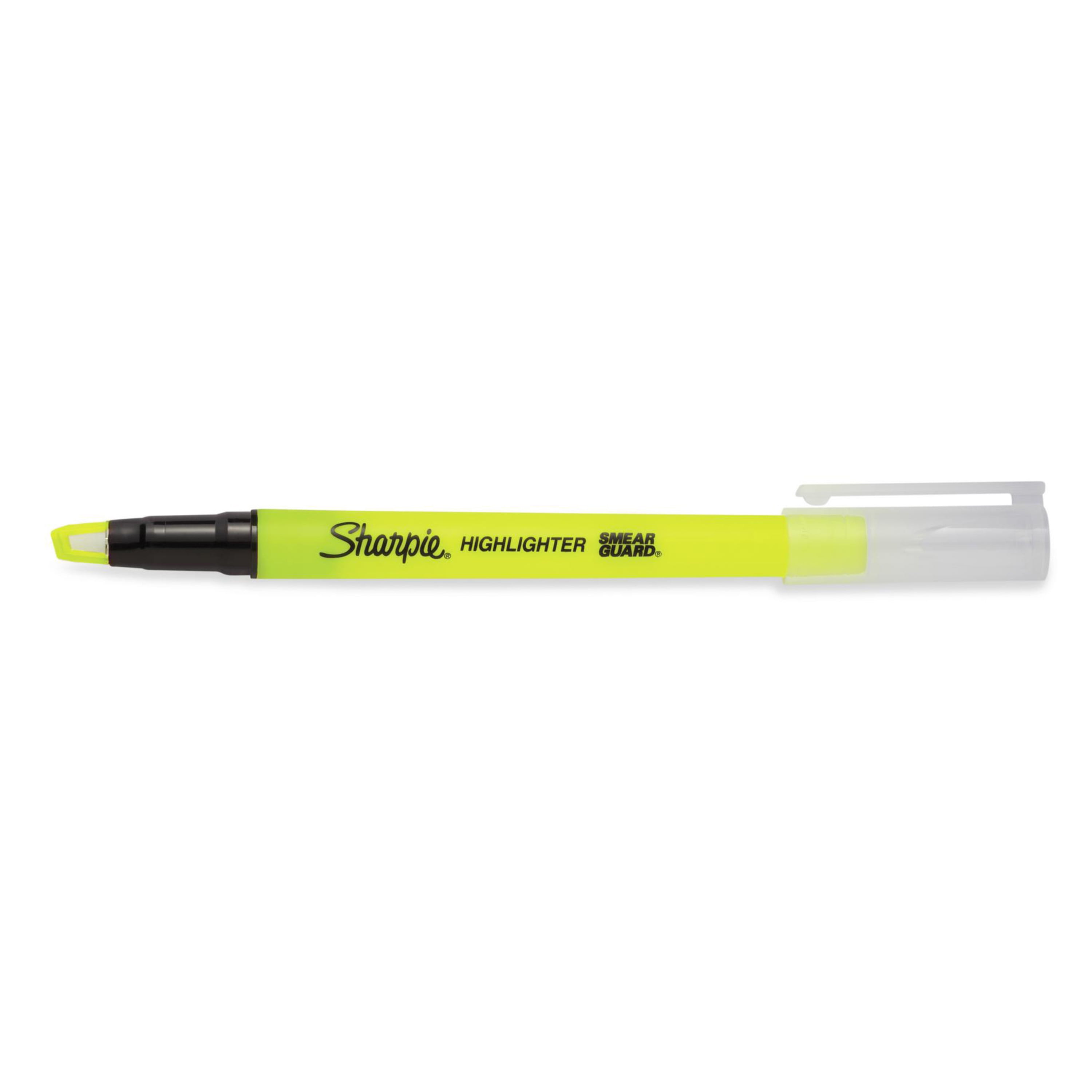 Sharpie Clear View Stick Highlighter, Fluorescent Yellow - Walmart.com