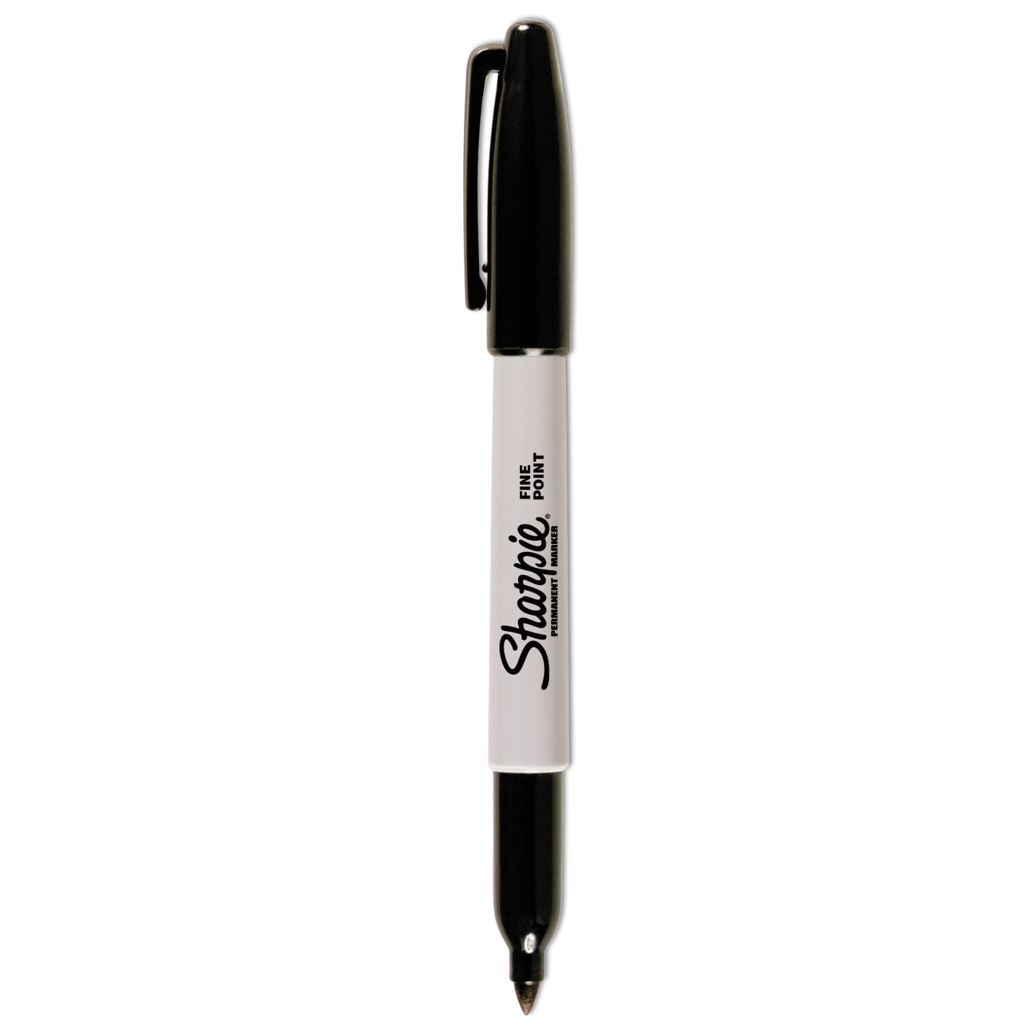 Sharpie Fine Bullet Tip Permanent Marker Black, Dozen - Walmart.com