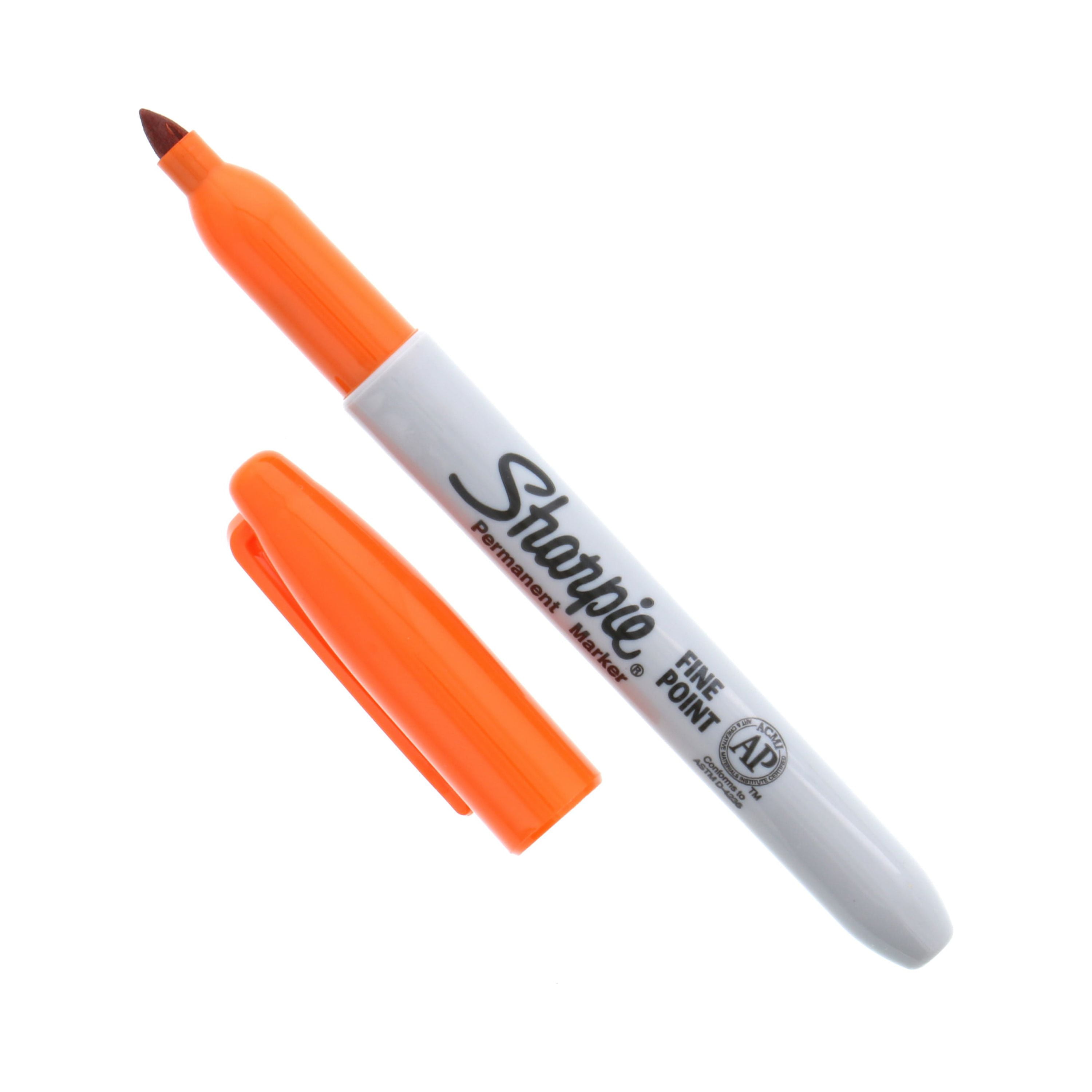 Sharpie® Fine Point Marker, Orange - Walmart.com