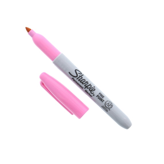 Sharpie Fine Point Permanent Marker, Pink - Walmart.com