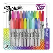 Sharpie Color Burst Permanent Markers, Fine Point, Assorted Colors, 24 ...
