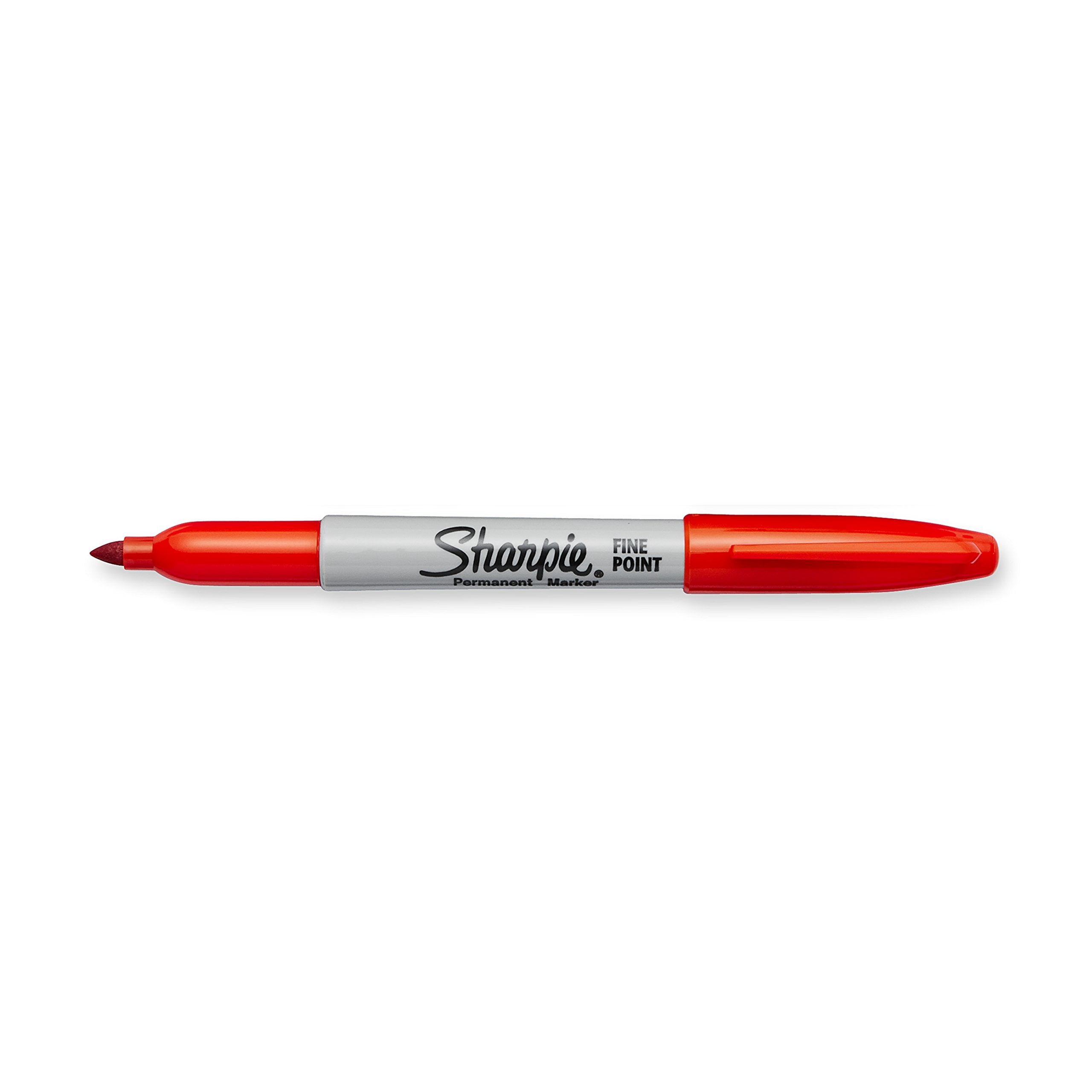 Sharpie Fine Point Permanent Markers, Optic Orange, 1 Count - Walmart.com
