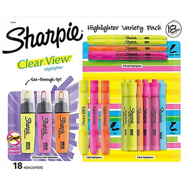 Sharpie & Highlighter Variety Pack, 18 ct. (2001393) - Walmart.com