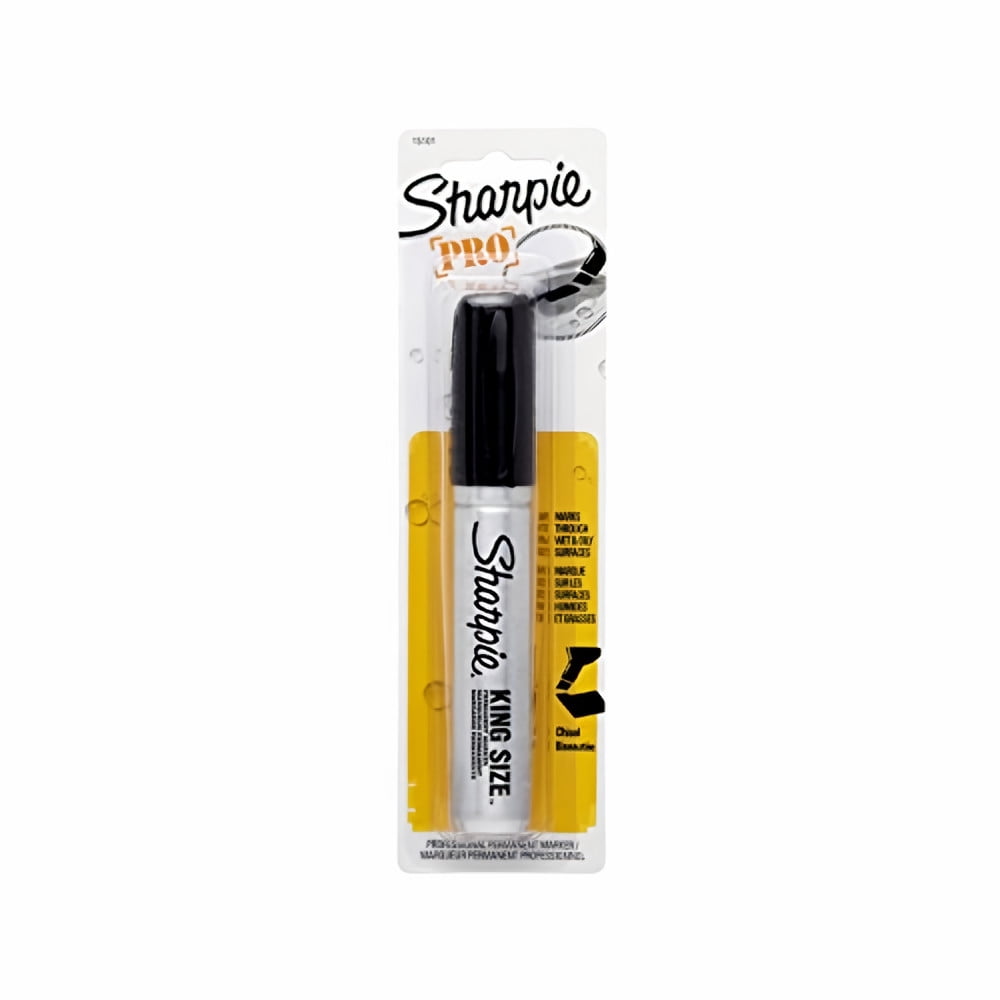 Sharpie King Size Marker Black (Pack of 2) - Walmart.com