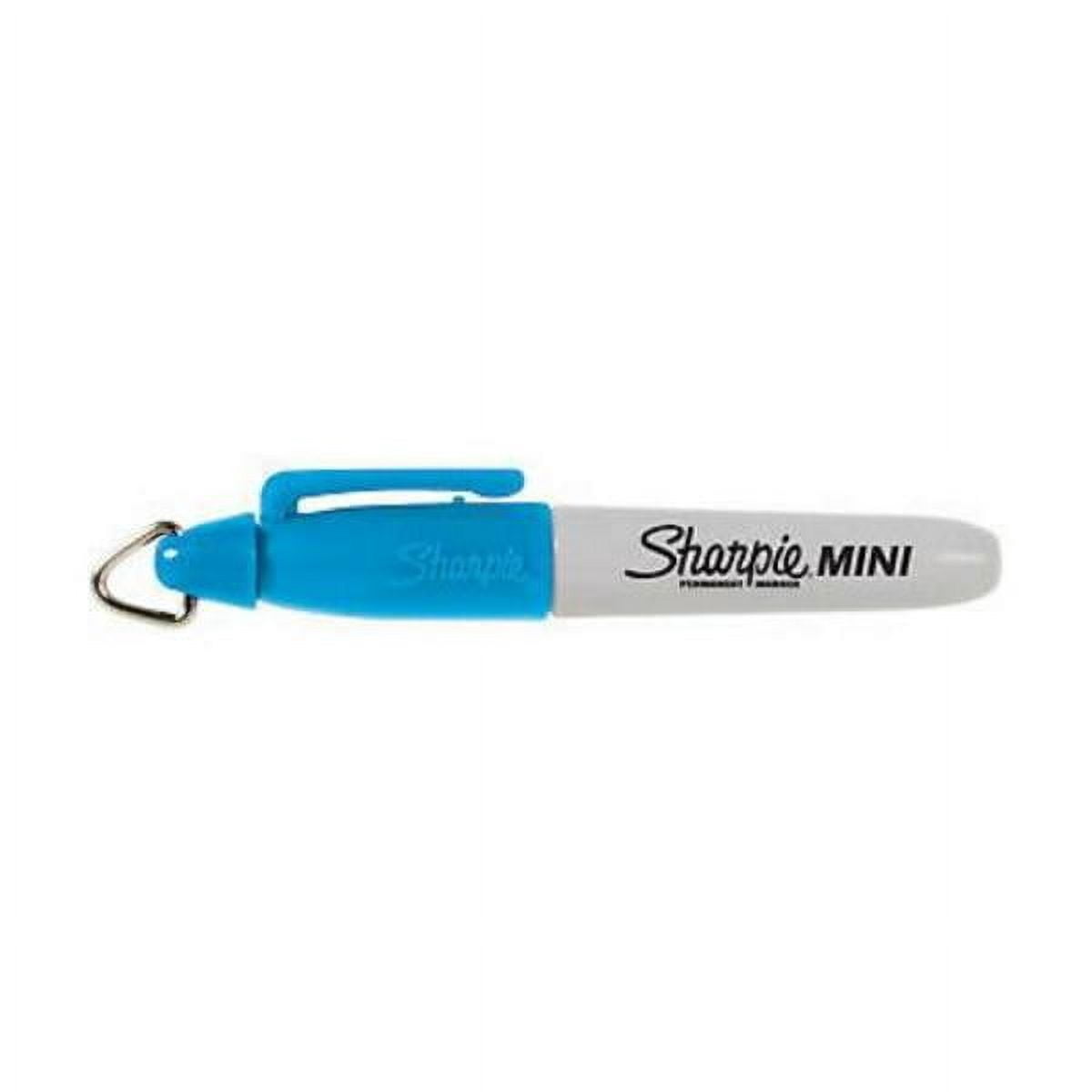 Sharpie Mini Markers With Cap Clip Keychain - Turquoise - Walmart.com