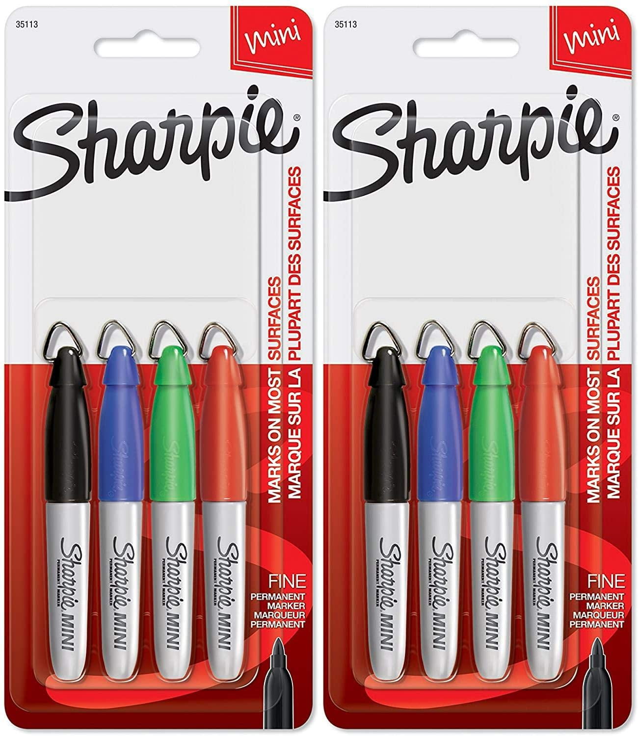 Licking Prevention Suit Sharpie Mini Permanent Markers - Fine Point, 12 ...
