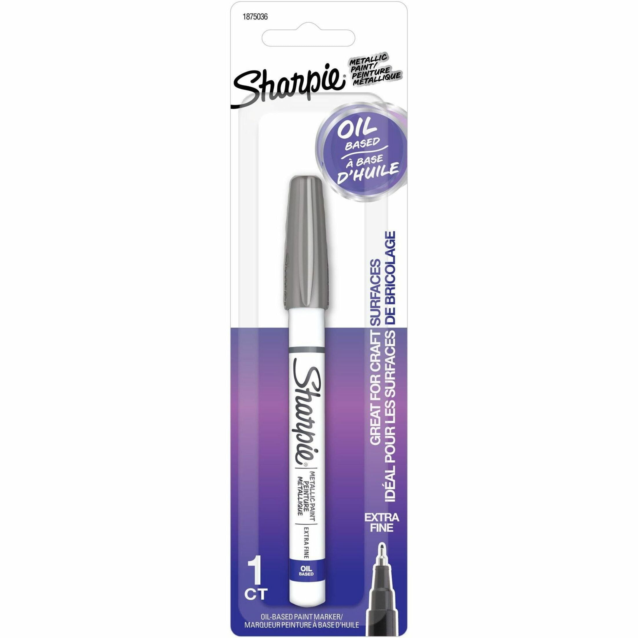 Sharpie Oil-Based Paint Marker, Extra Fine Point, Silver - Walmart.com