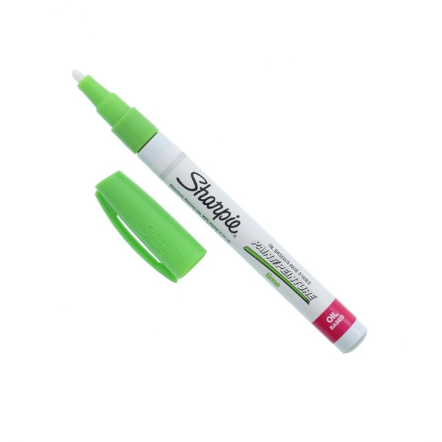 Sharpie® Oil-Based Paint Marker, Fine Point, Lime - Walmart.com