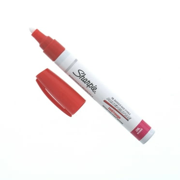 Sharpie Magnum 44 Thick Permanent Marker, Big Large Point, Red, 5/8 ...