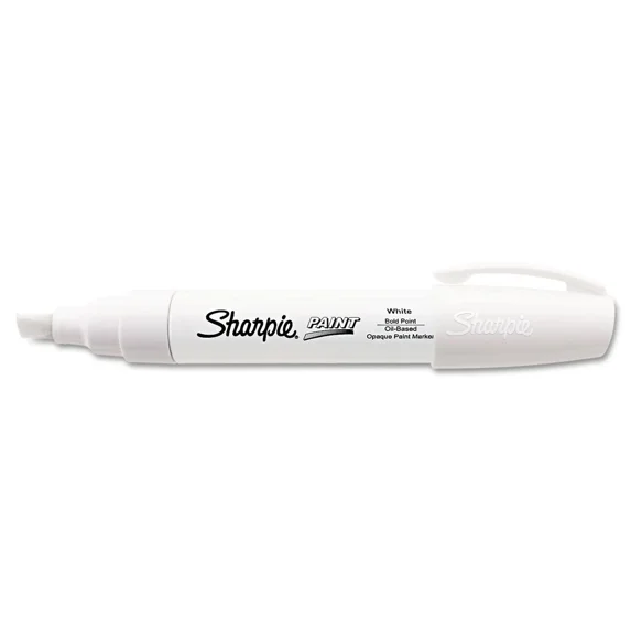 Sharpie Paint Marker Wide Point White 35568 - Walmart.com