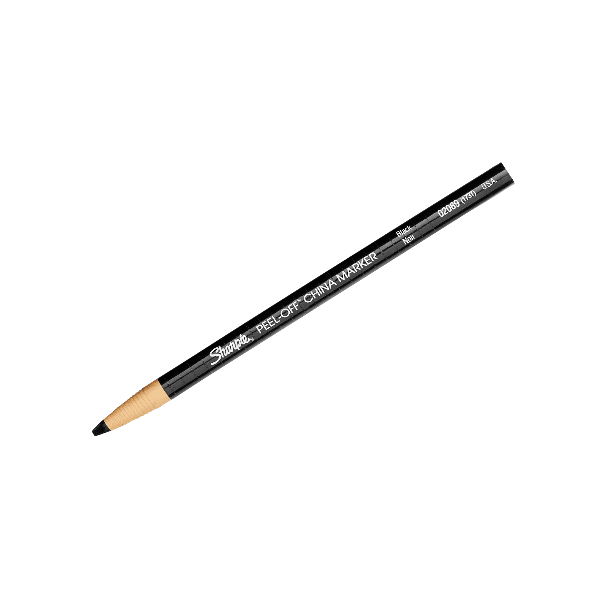 Sharpie, Peel-Off China Markers, Fine Point, 12 Count, Black - Walmart.com