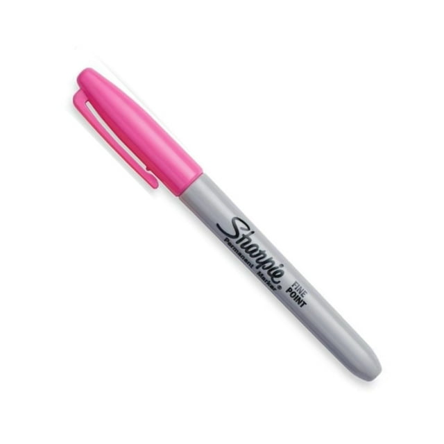 Sharpie Permanent Marker, Fine Point Jelly Pink - Walmart.com