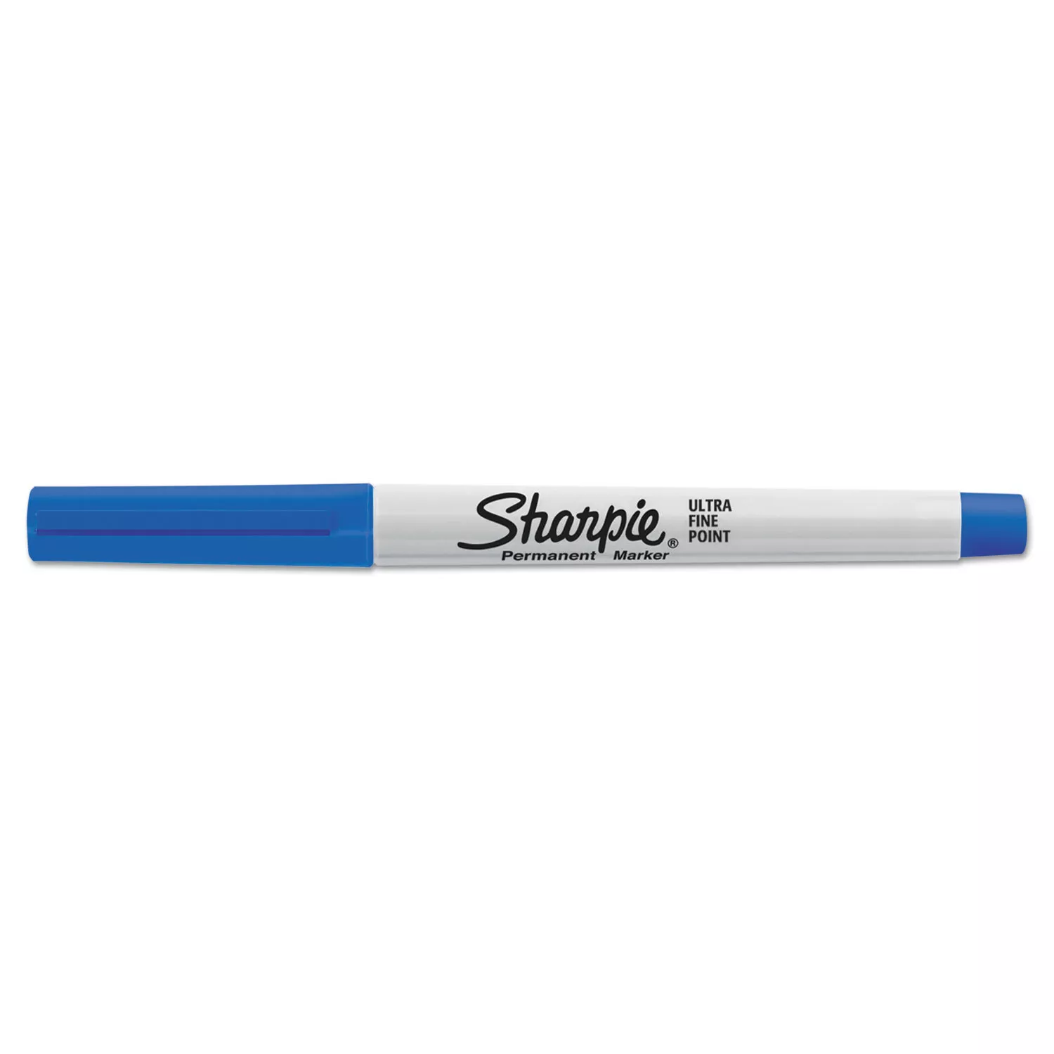 Sharpie Permanent Markers Ultra Fine Point Blue Dozen 37003 - Walmart.com