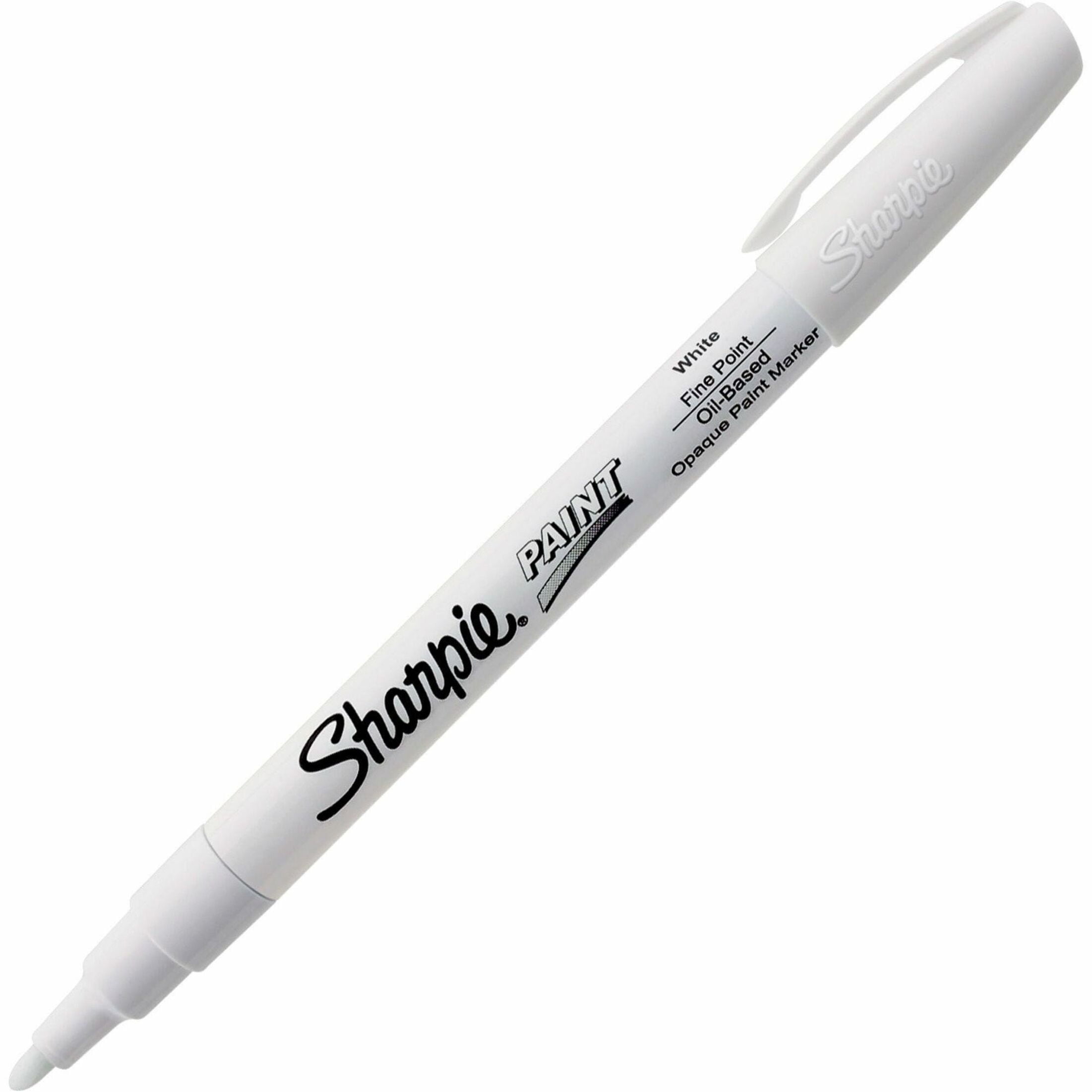 Sharpie Fine Tip Permanent Paint Marker, Quick Drying & Abrasion ...