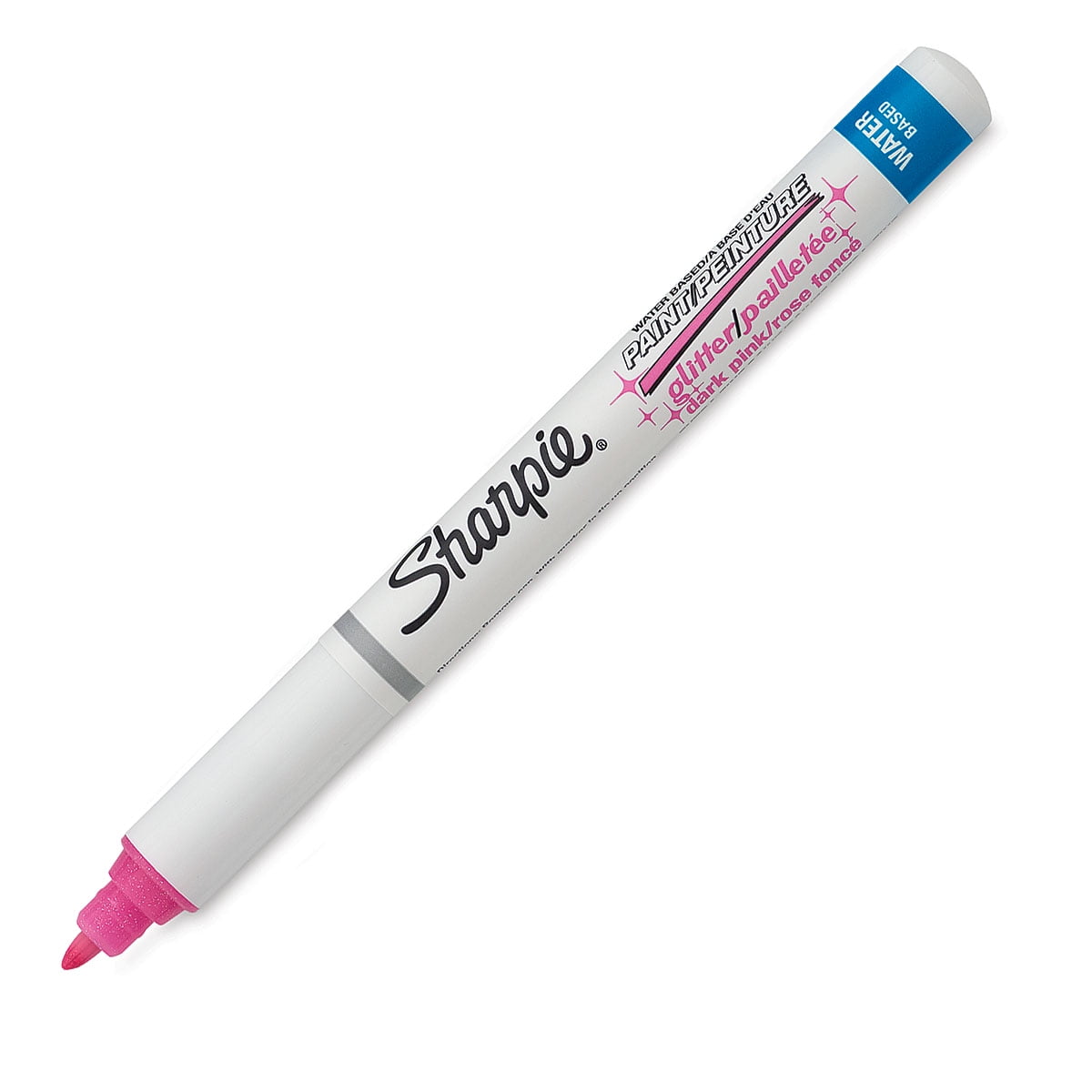 Sharpie Poster Paint Marker - Glitter Dark Pink, Extra Fine Point ...