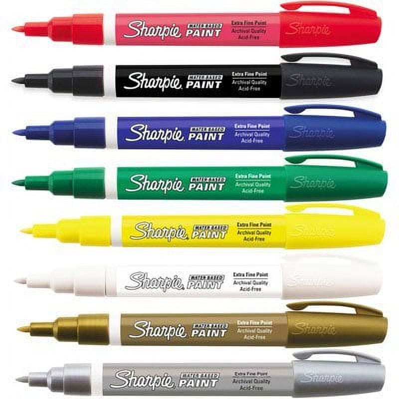 Sharpie Poster Paint Marker Kit Extra Fine 8 Colors - Walmart.com