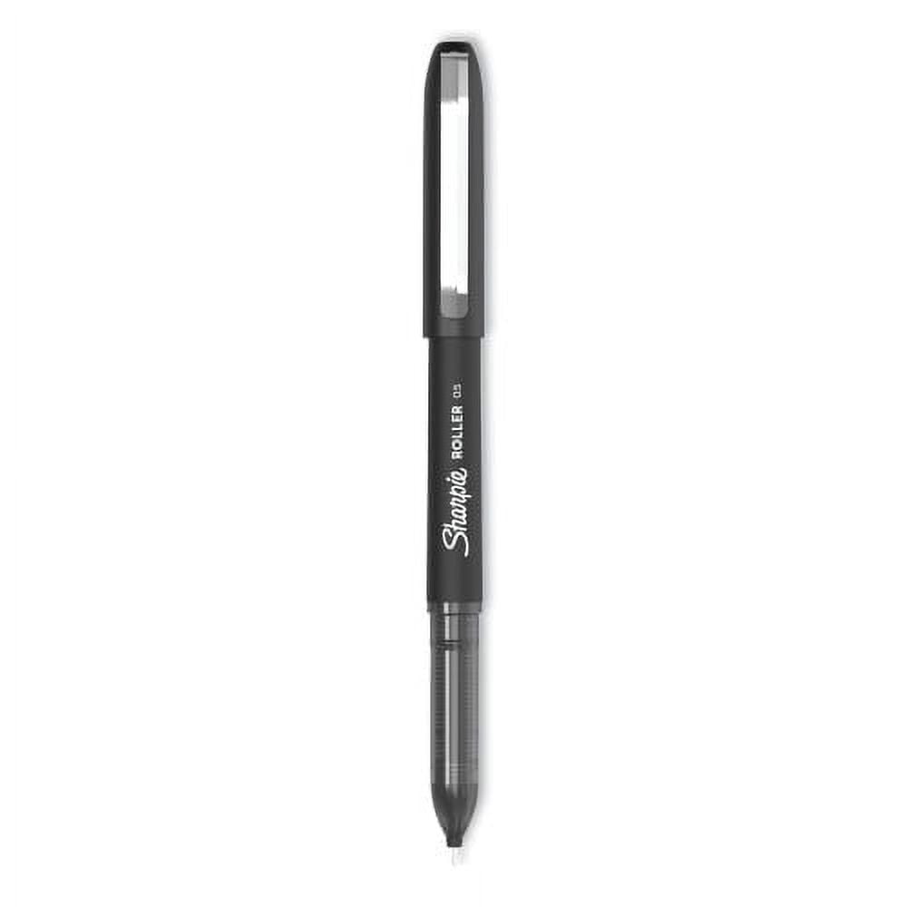 Sharpie Professional Design Roller Ball Pen, Stick, Fine 0.5 mm, Black ...