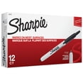 Sharpie, Retractable Permanent Marker, Fine Point, Black - Walmart.com