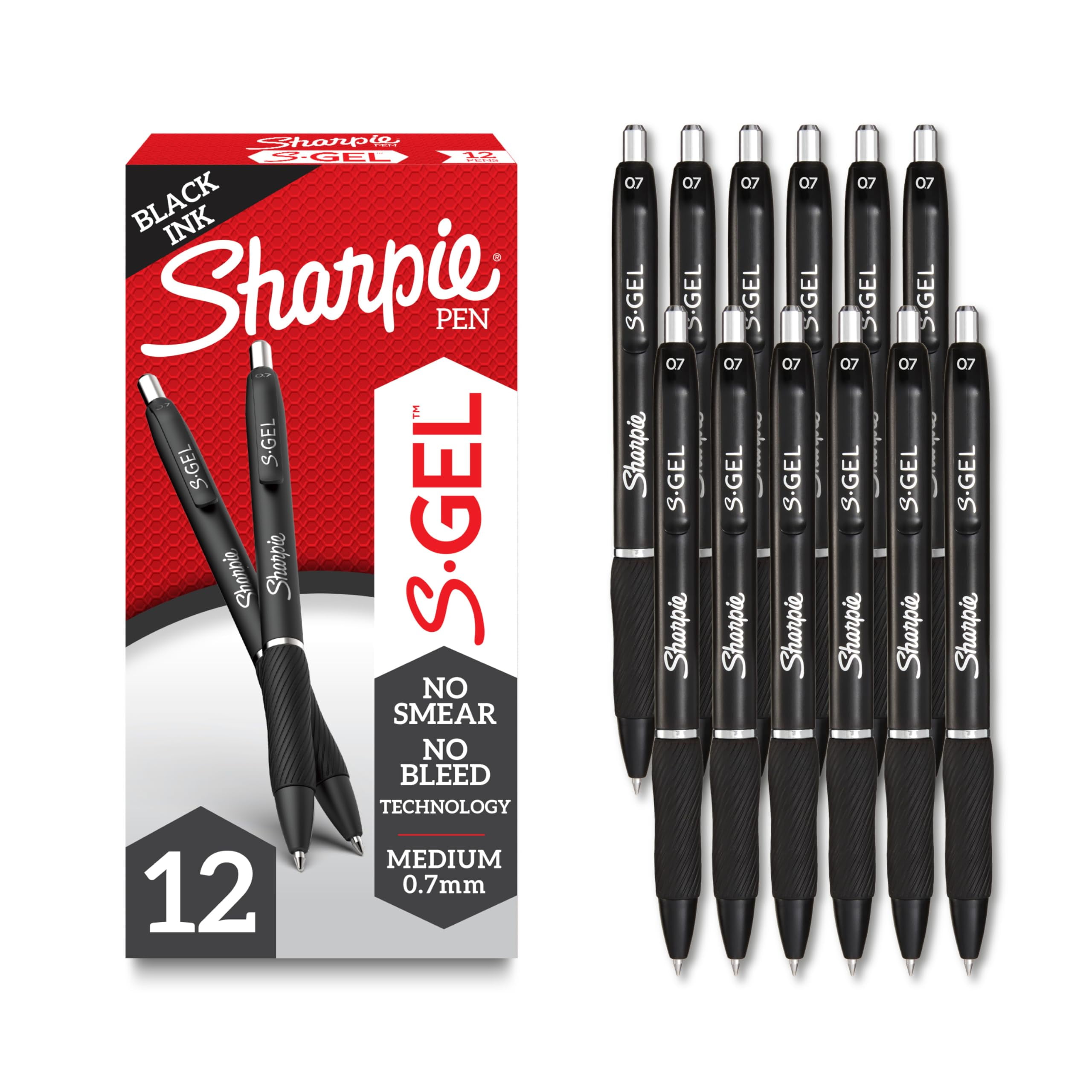 Sharpie S-Gel, Gel Pens, Drawing Pens, Gel Ink Pens For Journaling ...