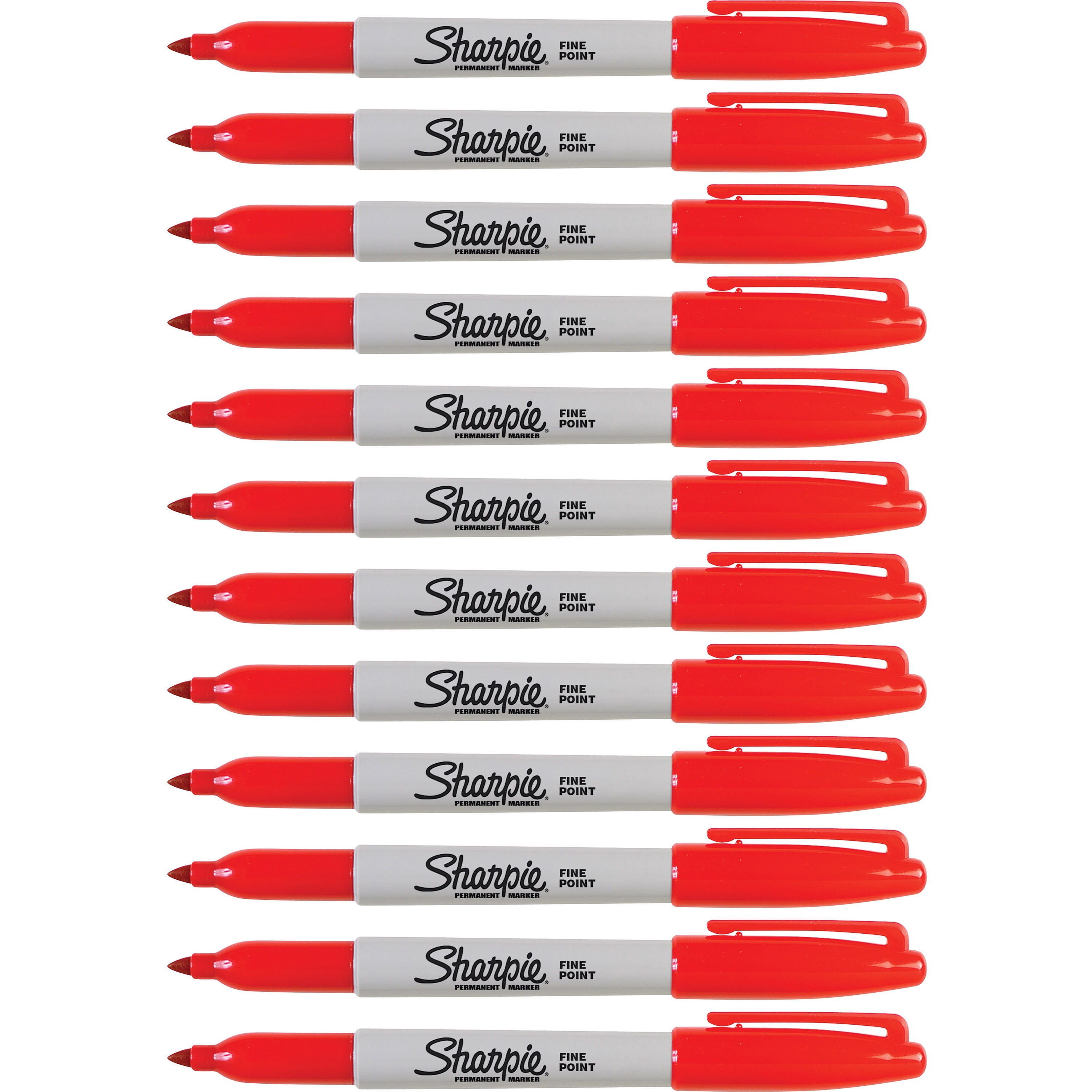 Sharpie, SAN30052BX, Fine Point Permanent Marker, 12 / Box - Walmart.com