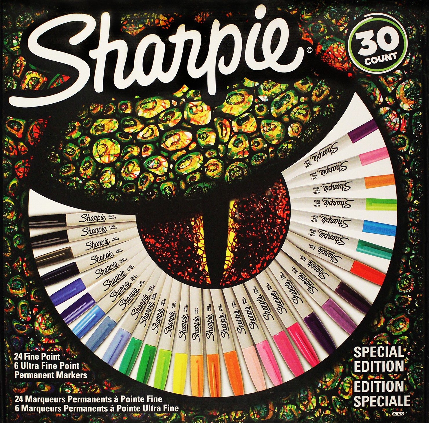 Sharpie Permanent Markers, Fine Point, Black, 5 Count - Walmart.com