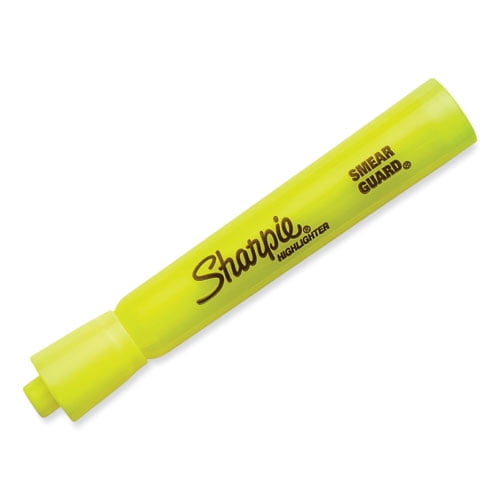 Sharpie Tank Style Highlighter Value Pack, Fluorescent Yellow Ink ...