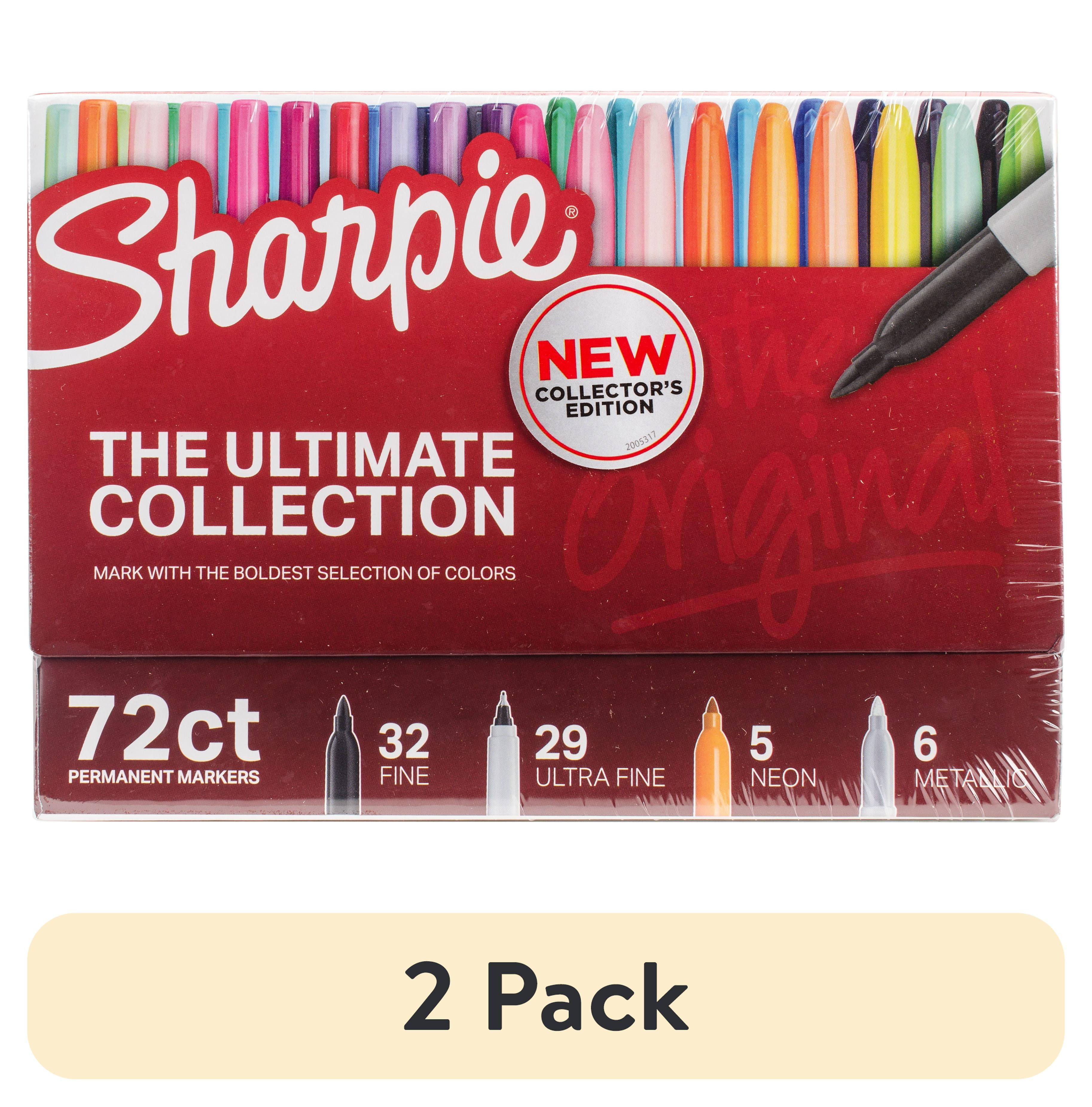 (2 pack) Sharpie Ultimate Pack Markers 72/Pkg-Original, Assorted Colors ...