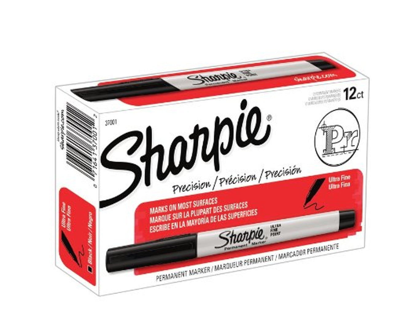 Sharpie Ultra-fine Permanent Marker - Ultra Fine Marker Point Type ...