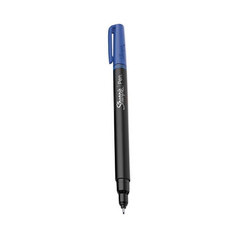 Sharpie Water-Resistant Ink Porous Point Pen, Stick, Fine 0.4 Mm, Blue ...