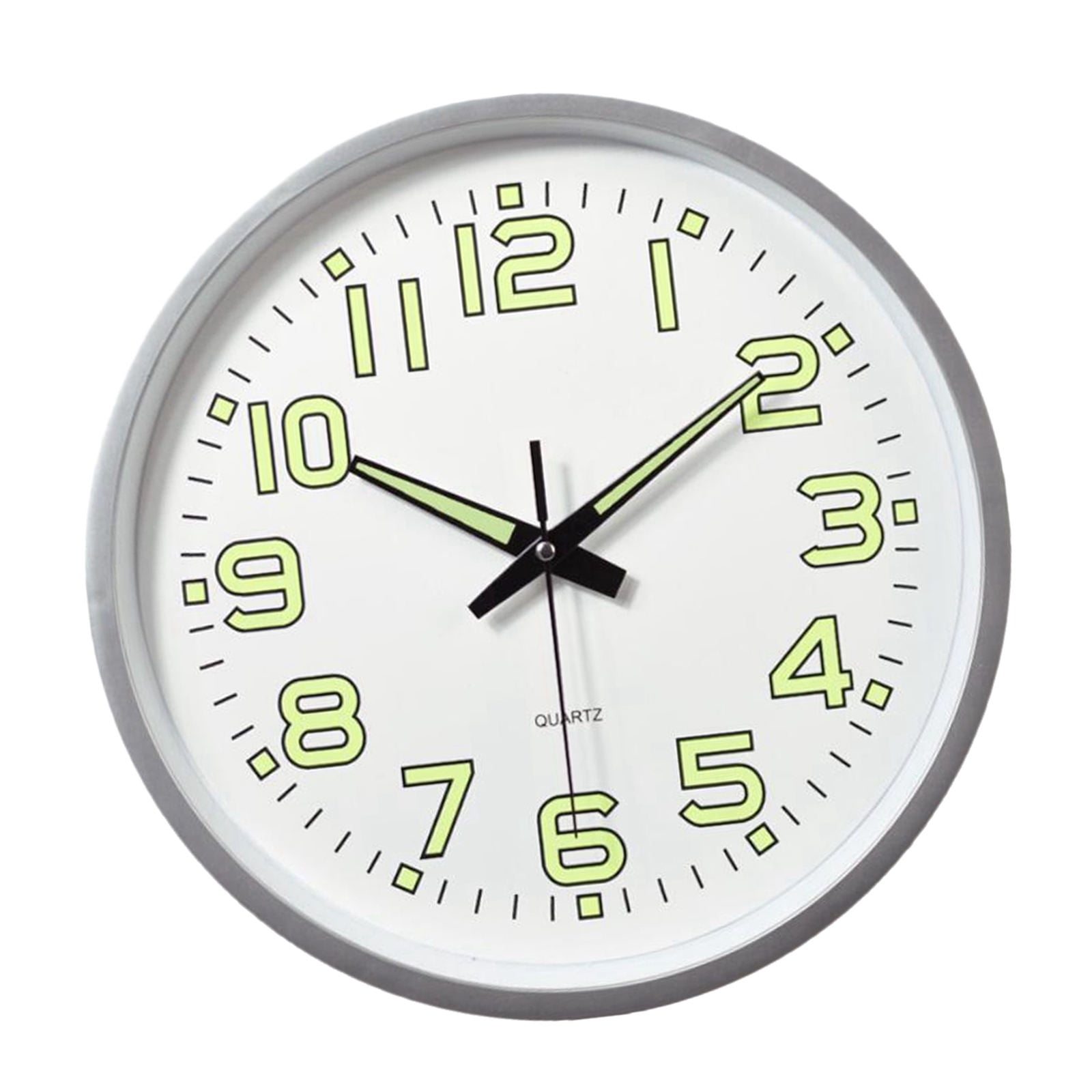 Sharplace 12 Inch Wall Clock with Night Light Large Display Wall Clocks ...