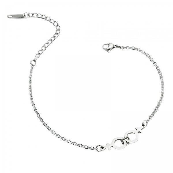 Sharplace 3xBracelets Female Couples Friendship Gift Fashion Chain ...