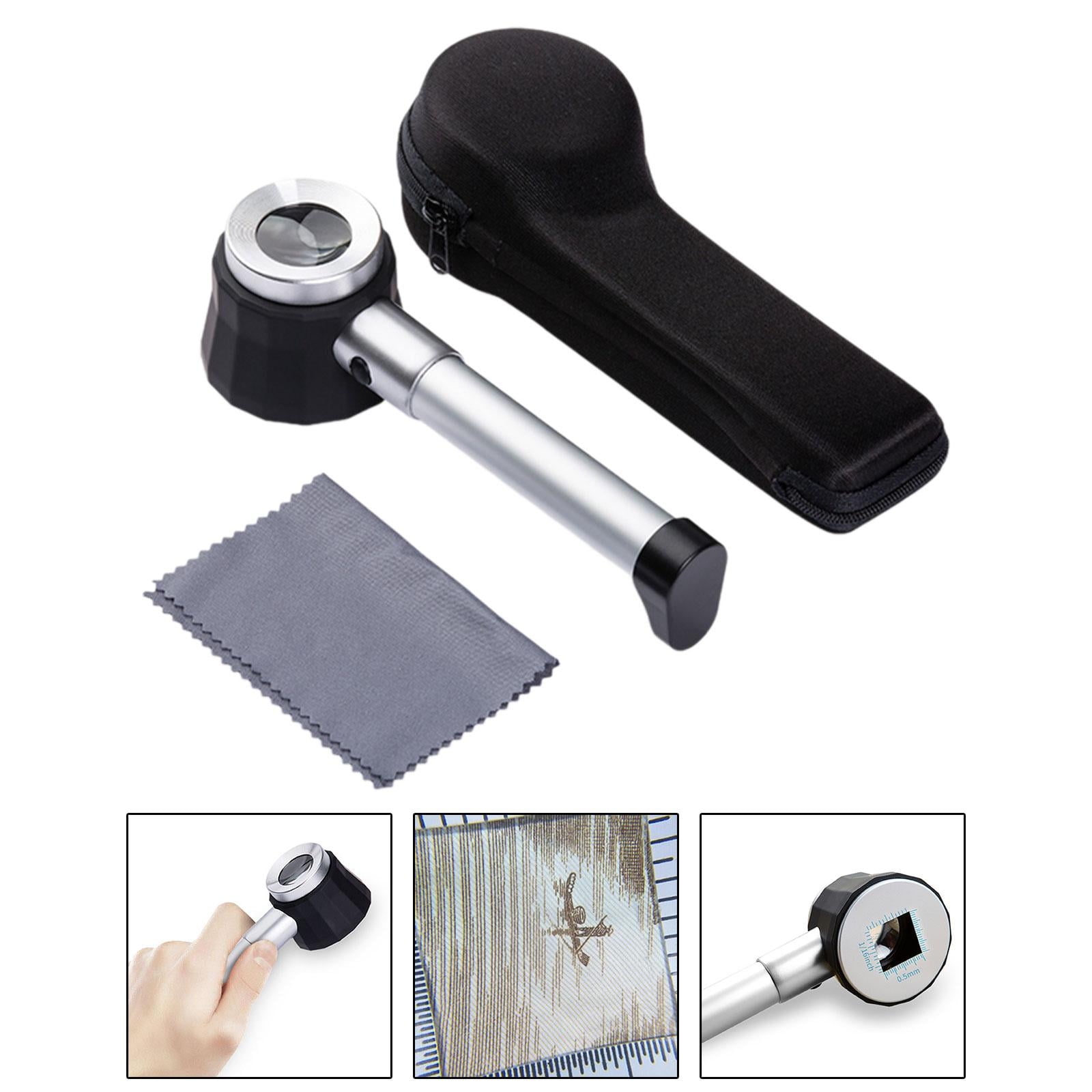 Sharplace 45x Magnifying Glass,with Lights LED,Magnify Lens with Scale ...