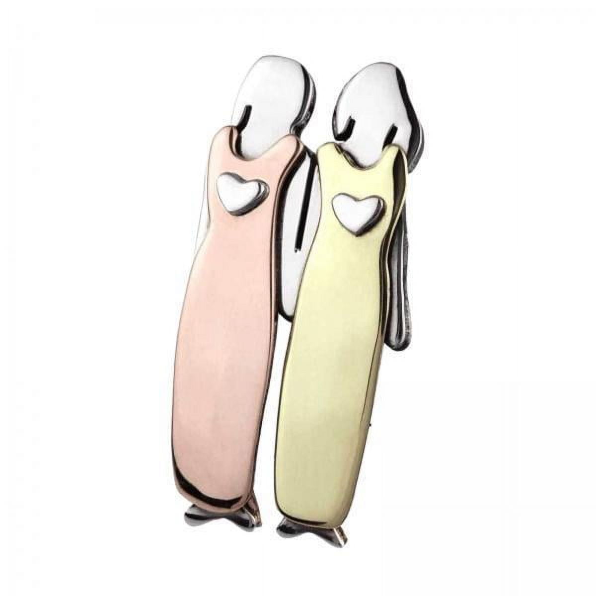 Sharplace 4xSisters Brooch Pin Elegant Fashion Cute Sisters for Shirt ...