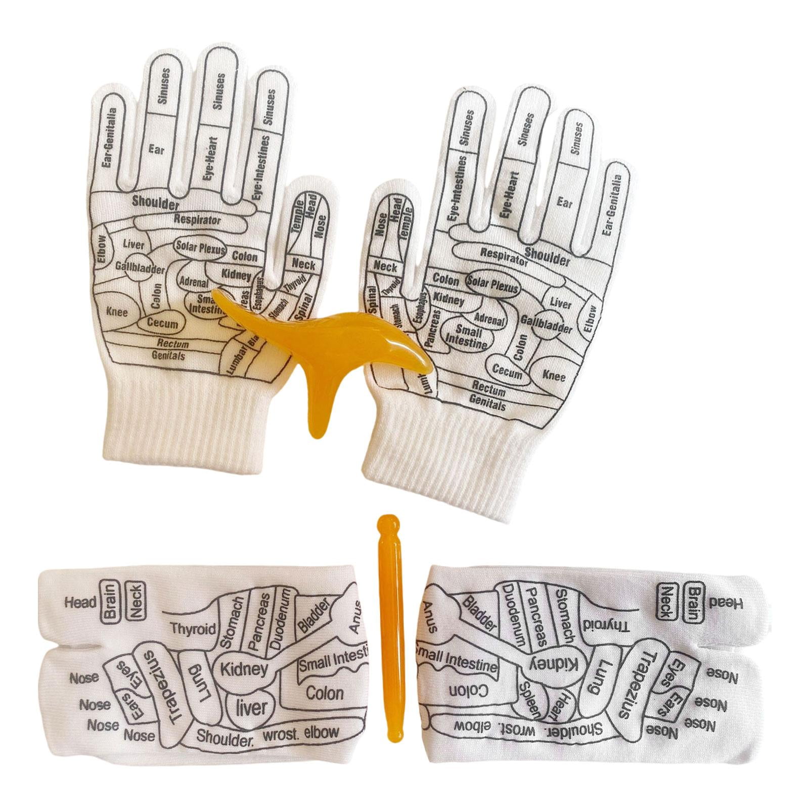 Sharplace Acupressure Reflexology Tools Set with Massage Stick ...