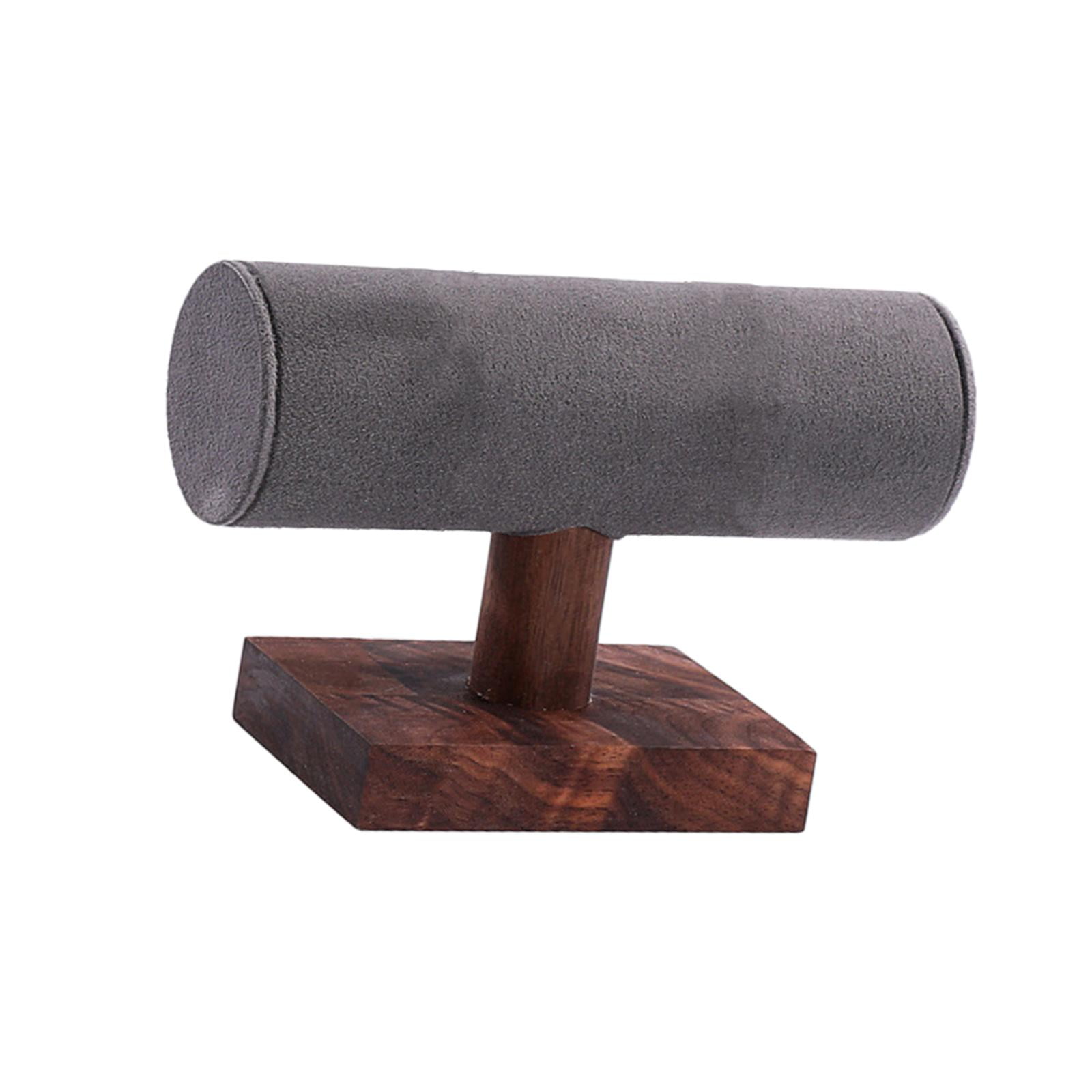 Sharplace Bracelet Display Stand Jewelry Display Rack Wood with Base ...