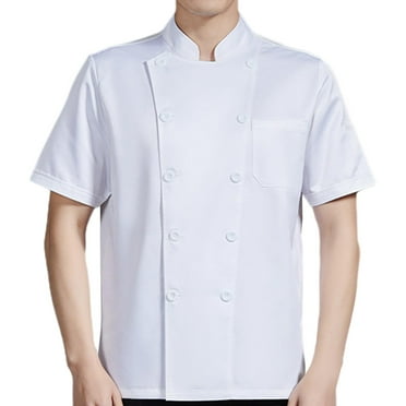 Short-sleeved Chef Baker Work Clothes Men Chef Uniform Hotel Western ...
