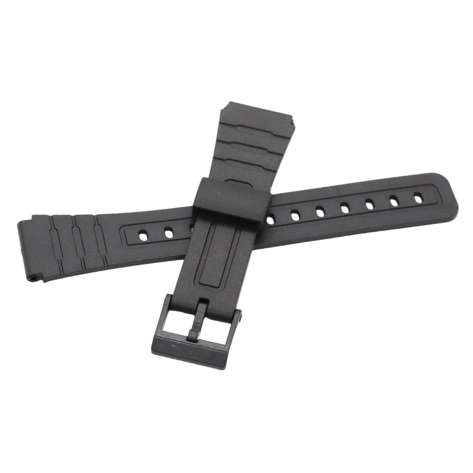 Sharplace Watch Band 18mm Width Adjustable Wristwatch Strap for AE-1300 ...
