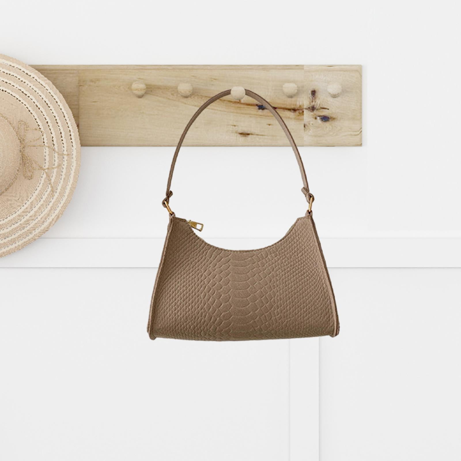 Sharplace Women Underarm Bag Purse PU Leather Soft Medium Size Elegant ...