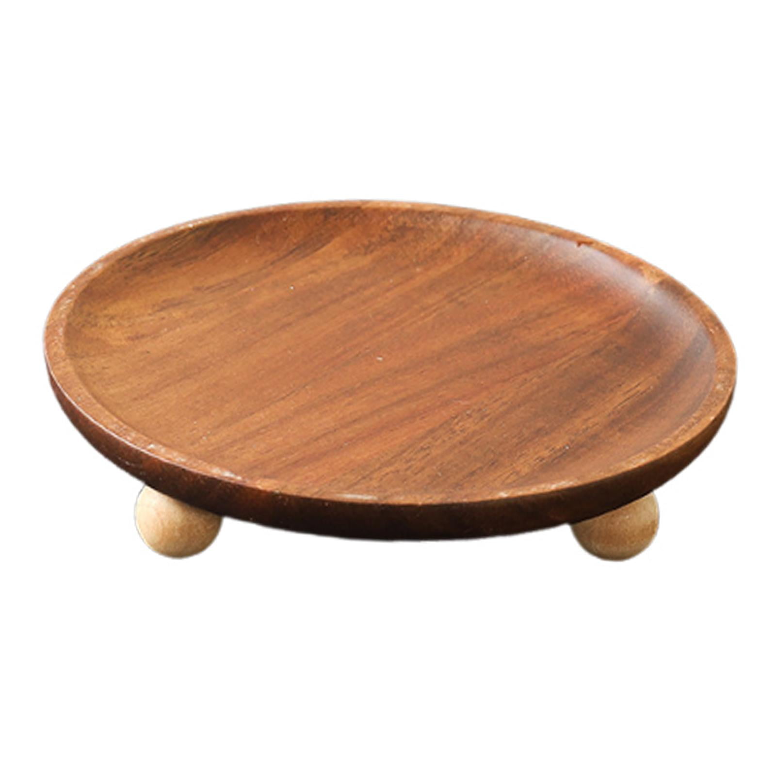 Sharplace Wood Pedestal Stand Decorative Wooden Riser Rustic Display ...