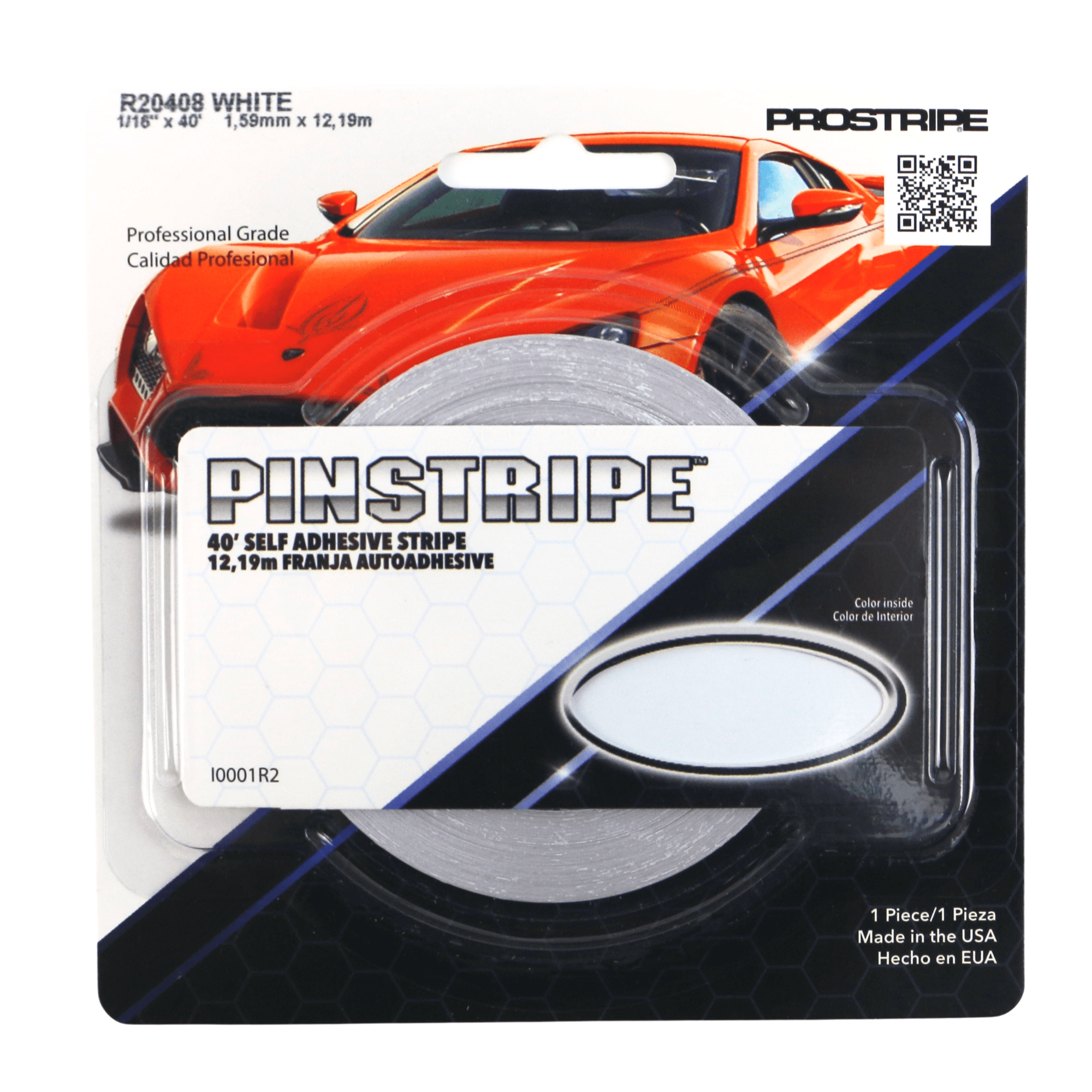 Sharpline Prostripe Pinstriping Tape [Single Stripe]: 1/16 in. x 40 ft ...