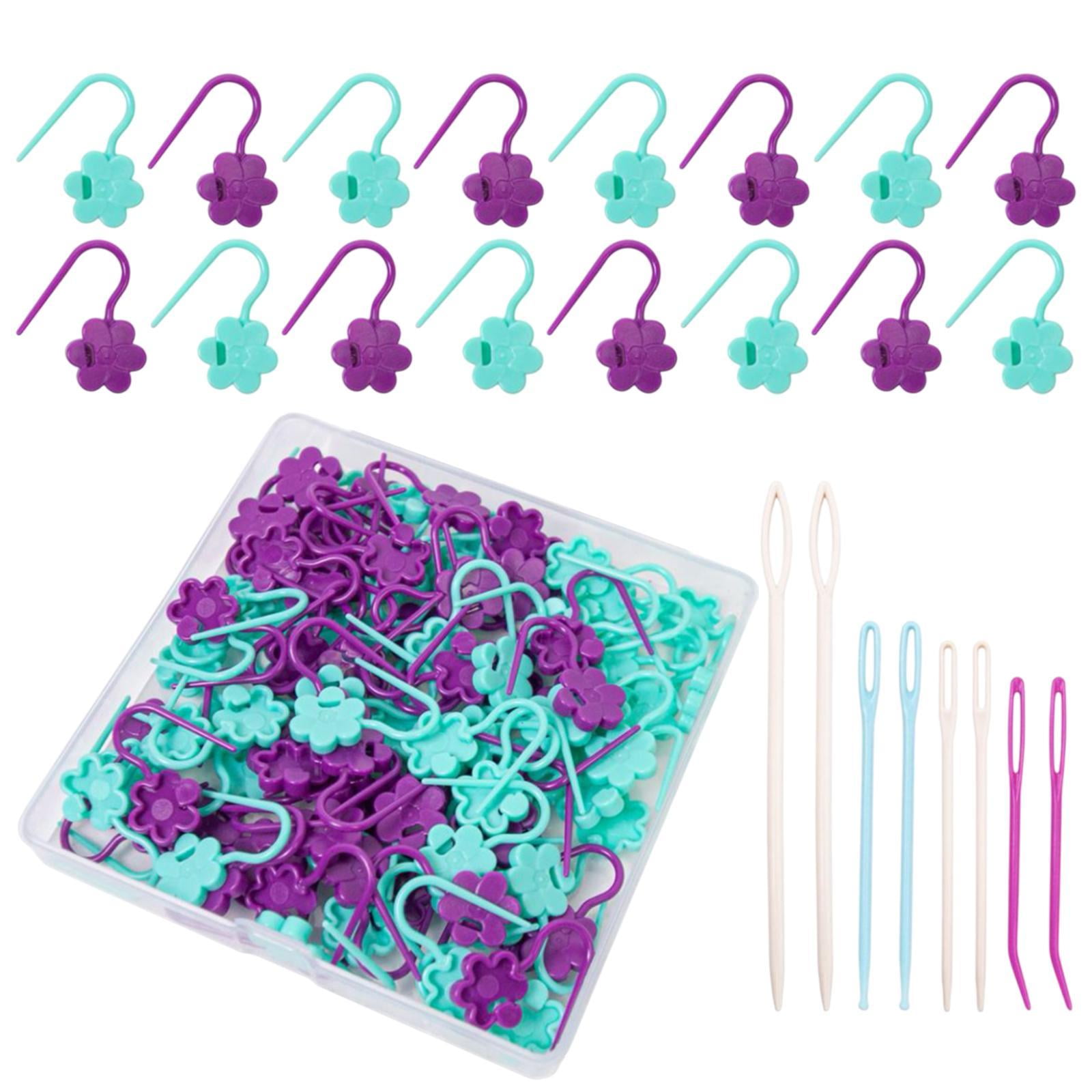 Sharprepublic 108 Pieces Crochet Stitch Markers Cute Crochet Pins for ...