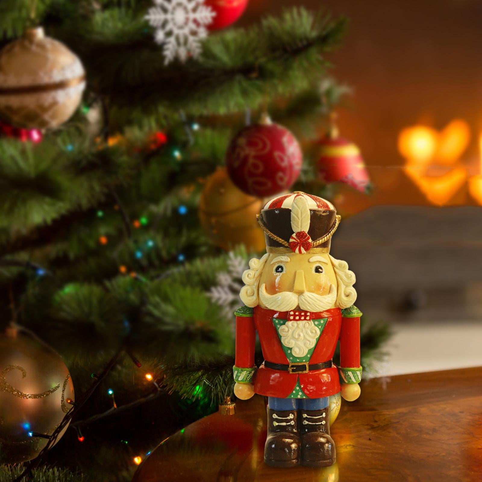 Sharprepublic 20cm Resin Christmas Nutcracker Figurine Decorative for ...