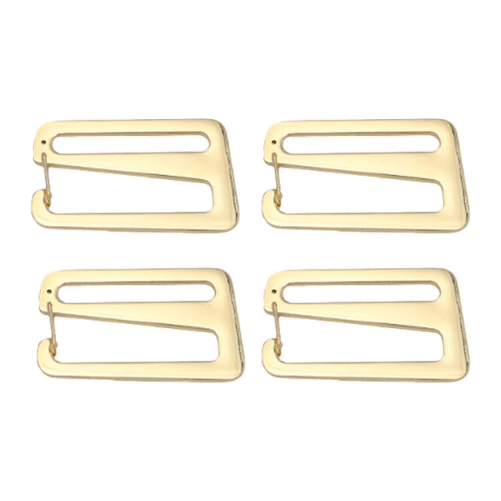 Sharprepublic 4 Pieces G Hook Slide Buckles Quick Release for Clothing ...