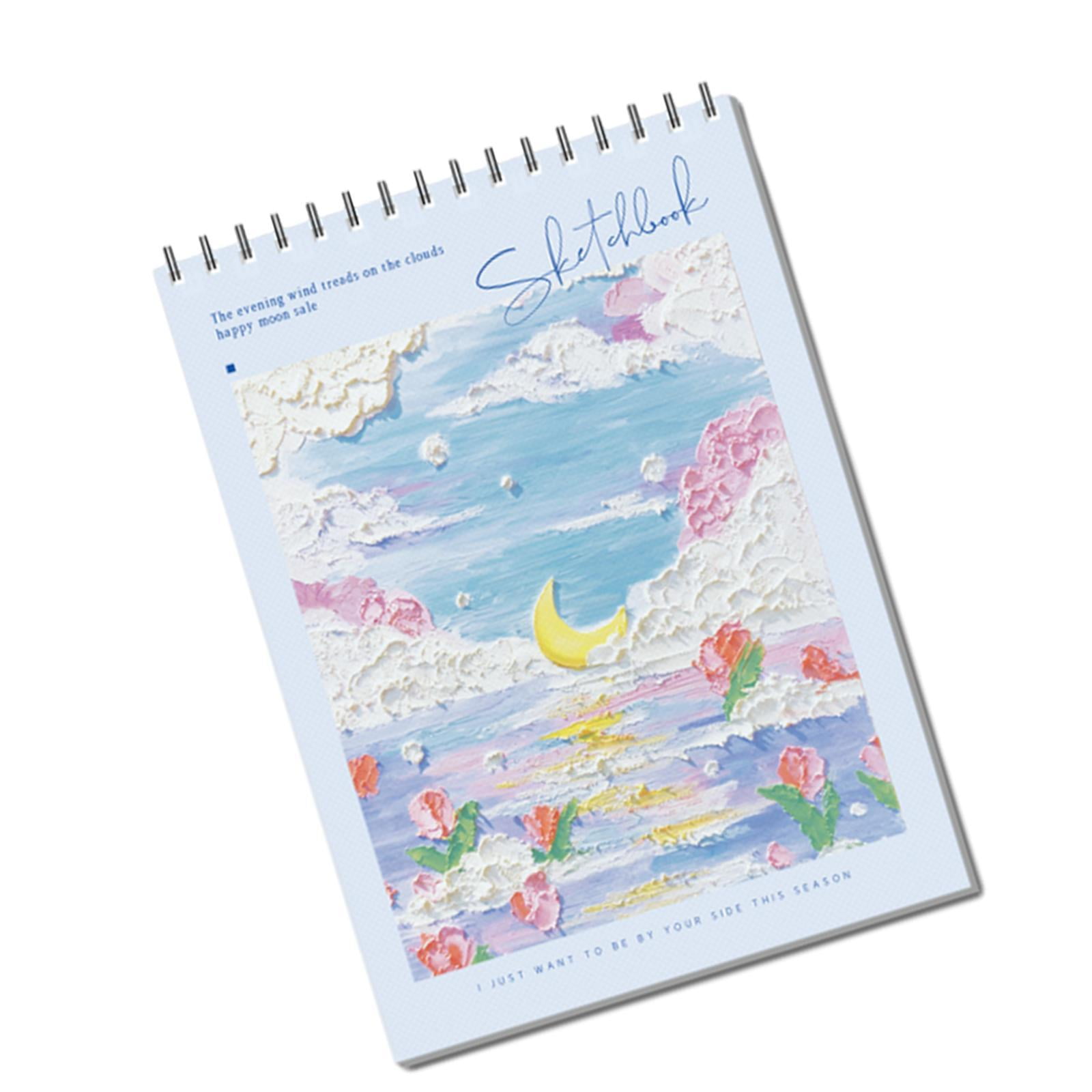 Sharprepublic 45 Sheet Sketchbook Art Learning Watercolor Book for ...