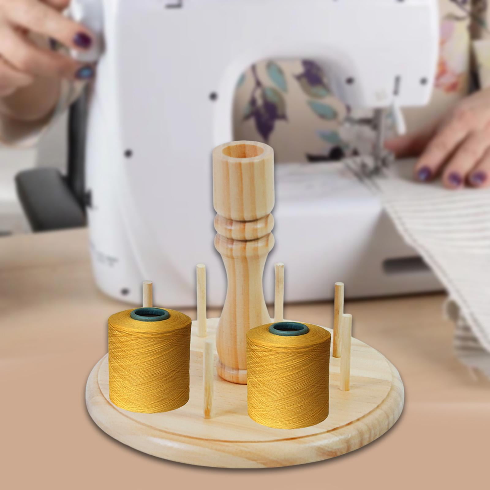 Sharprepublic 8 Spools Yarn Holder Bobbin Organizer Easy to Use Storage ...