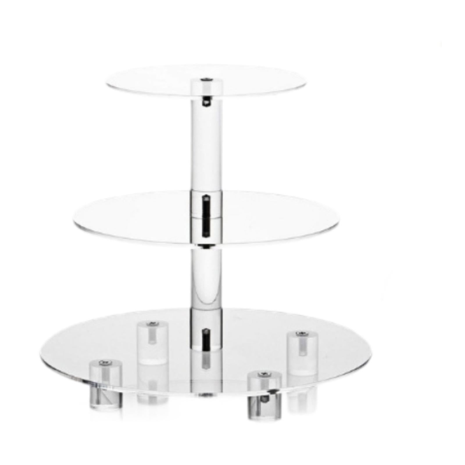 Sharprepublic Acrylic Cupcake Stand Multi Use Dessert Display Stand for ...