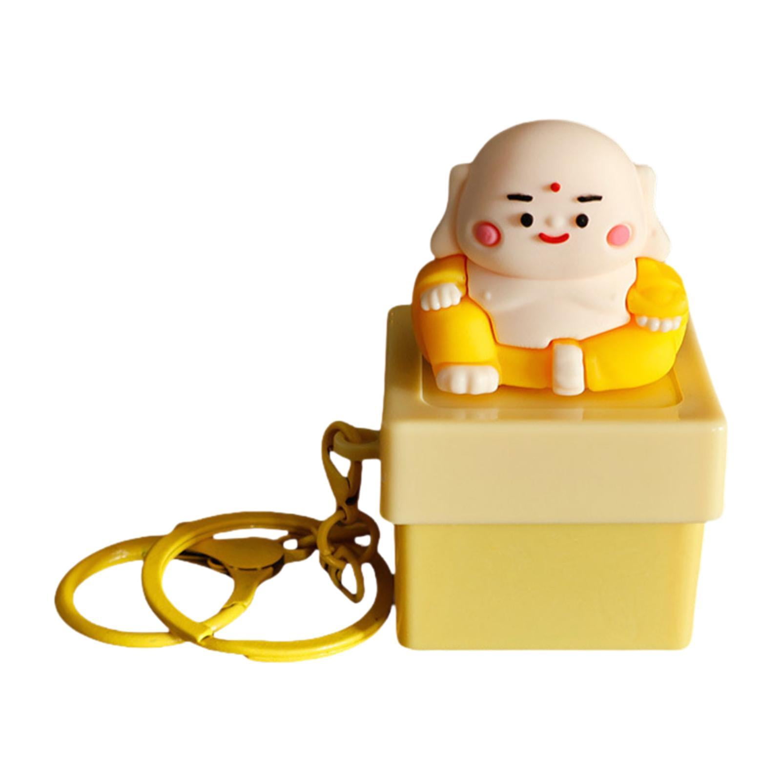 Sharprepublic Button Fidget Car Keychain Bag Charm Adorable Finger ...