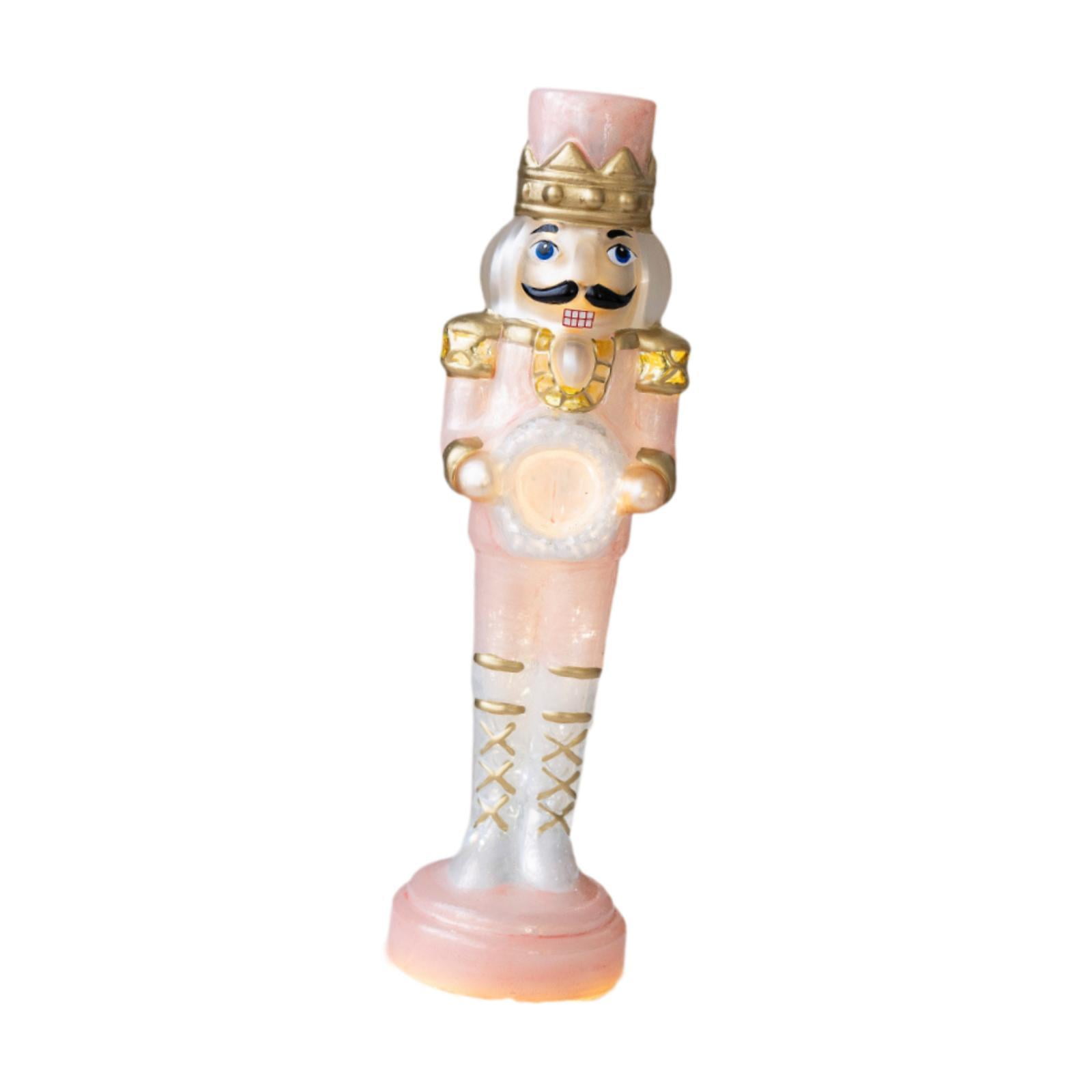 Sharprepublic Christmas Nutcracker Figurine Glowing Arts Crafts Classic ...